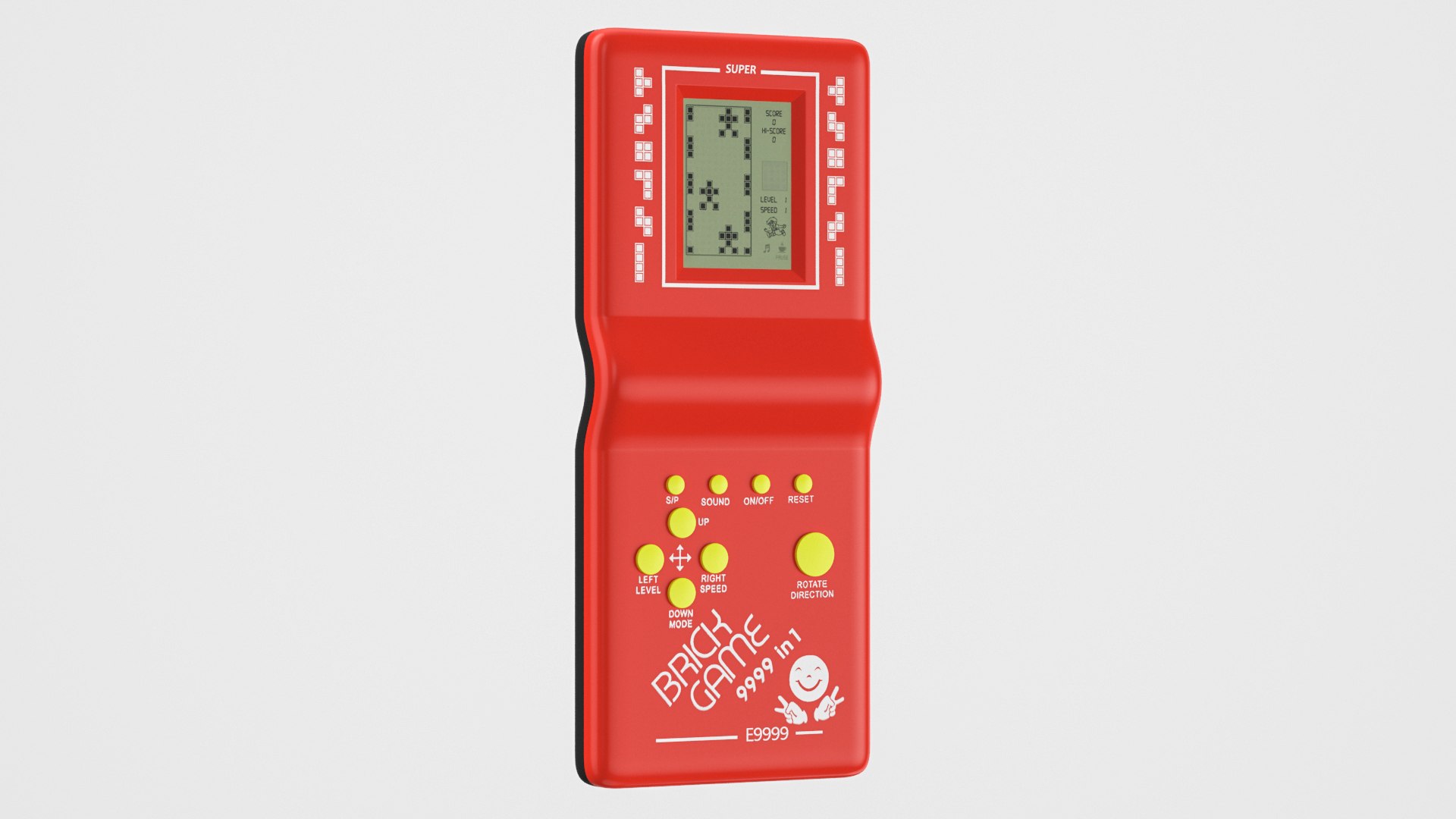 Retro Handheld Game 02 3D model - TurboSquid 2002690
