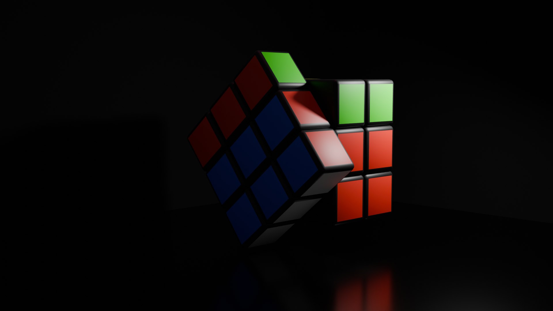 Rubik Cube 3x3 Animated 3D Model - TurboSquid 2352163