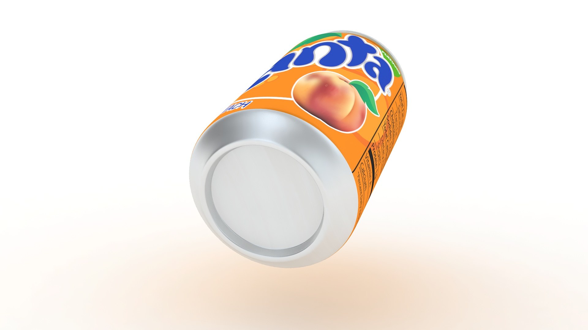 Fanta Can 3D Model - TurboSquid 2084691