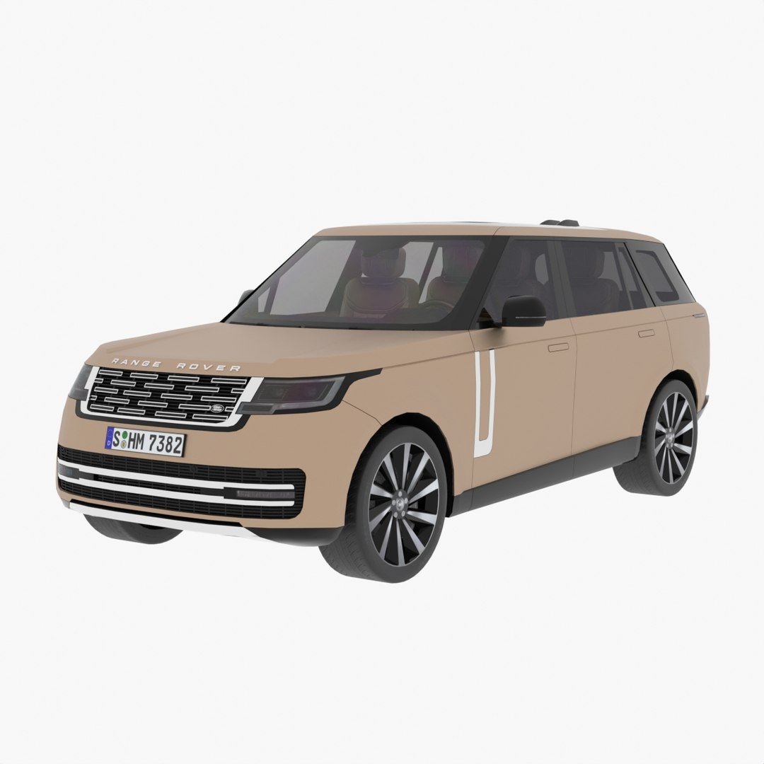 Land Rover Range Rover 3D Model - TurboSquid 2347291