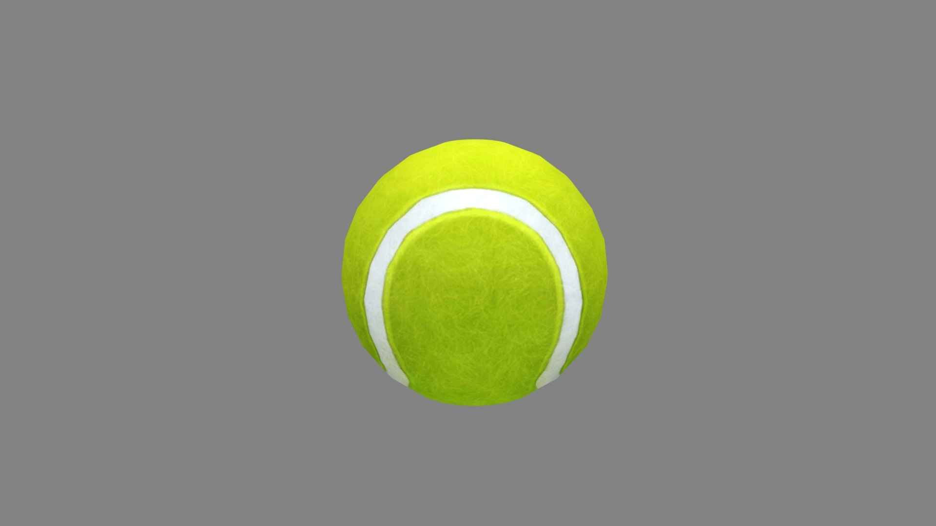A Tennis Ball Low-poly 3D Model 3D Model - TurboSquid 2111932