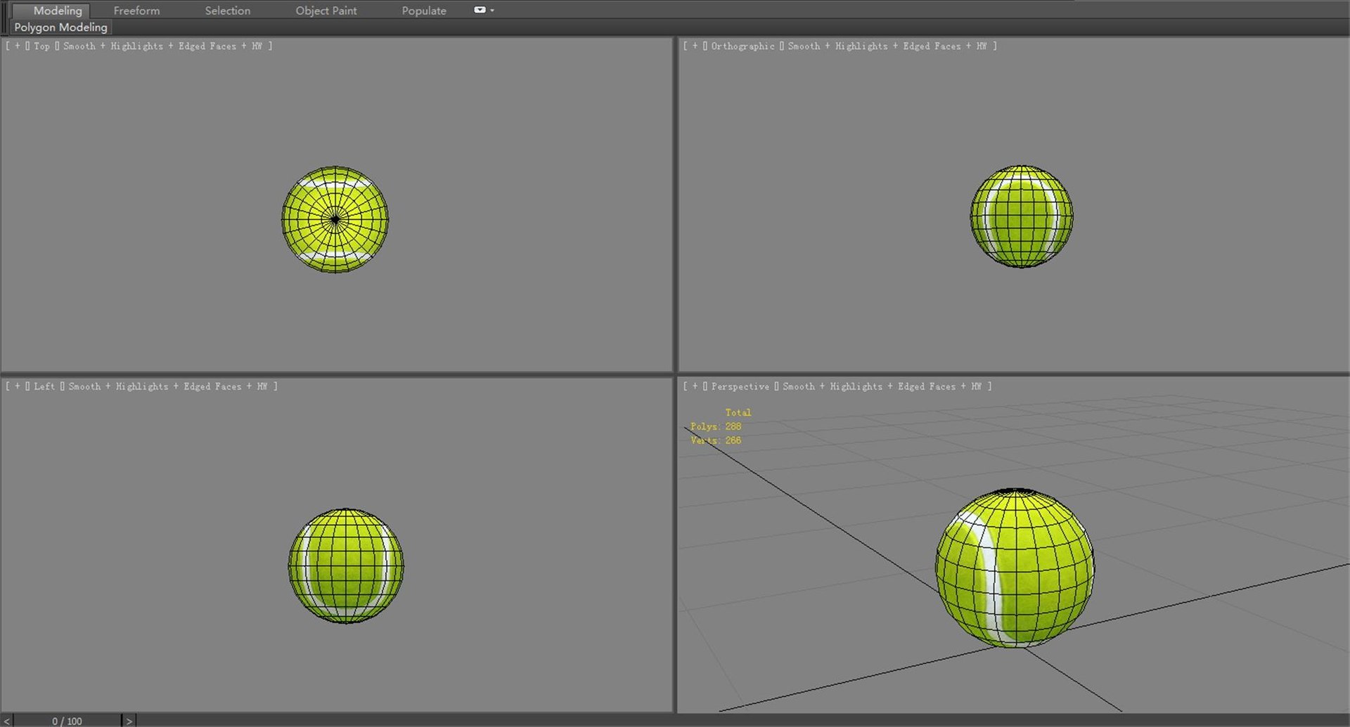 A Tennis Ball Low-poly 3D Model 3D Model - TurboSquid 2111932