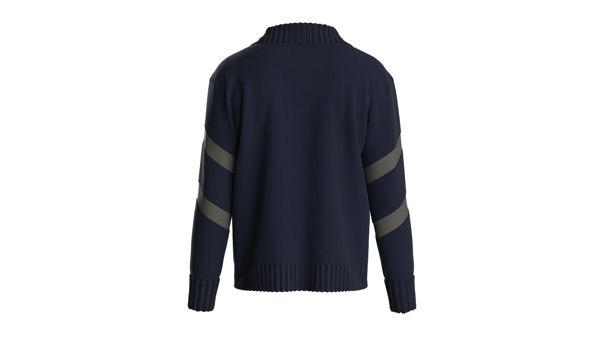 3D Model Male Knit Cardigan - TurboSquid 2185461