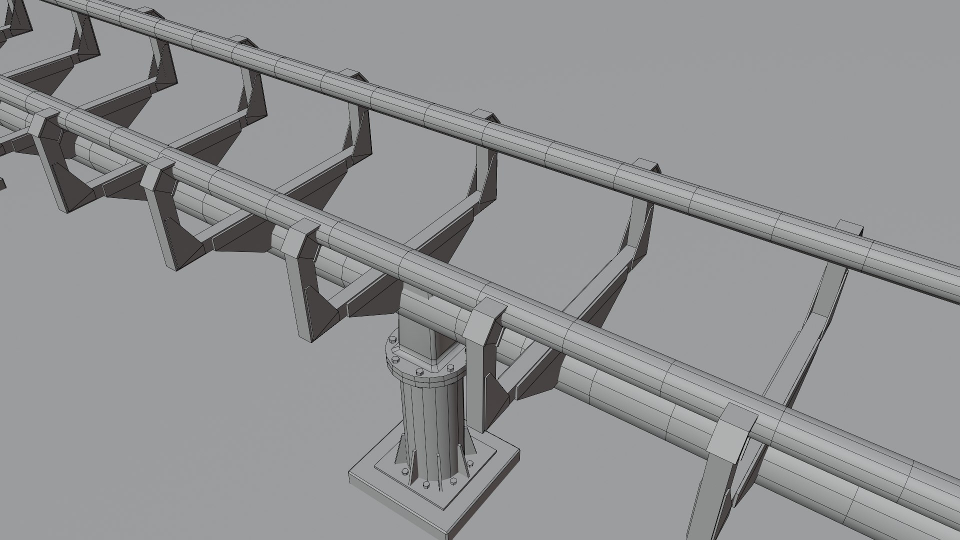 Vekoma Boomerand accurate model - PBR Game Ready 3D model - TurboSquid ...