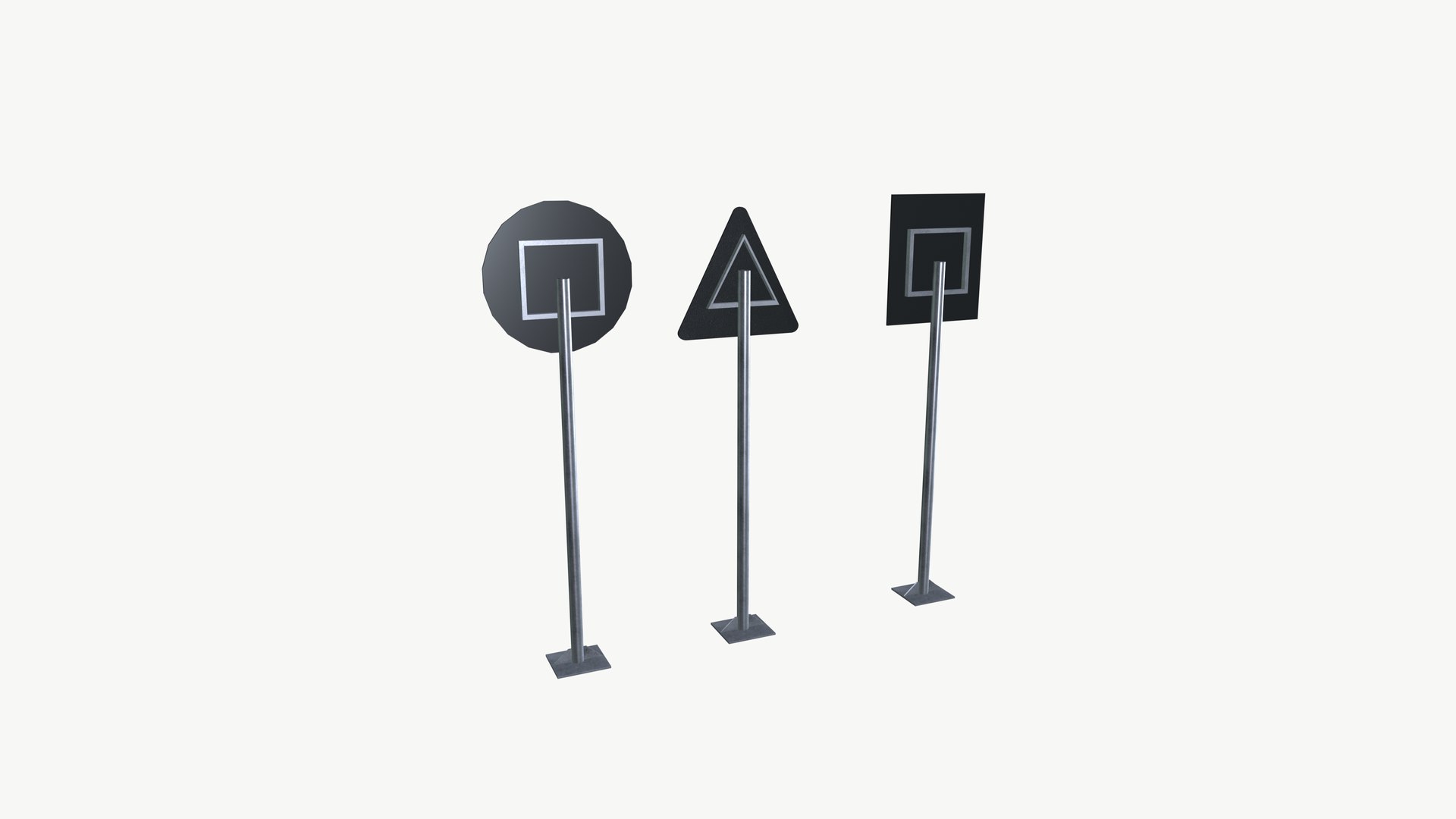 Sign Boards 3D Model - TurboSquid 2387352