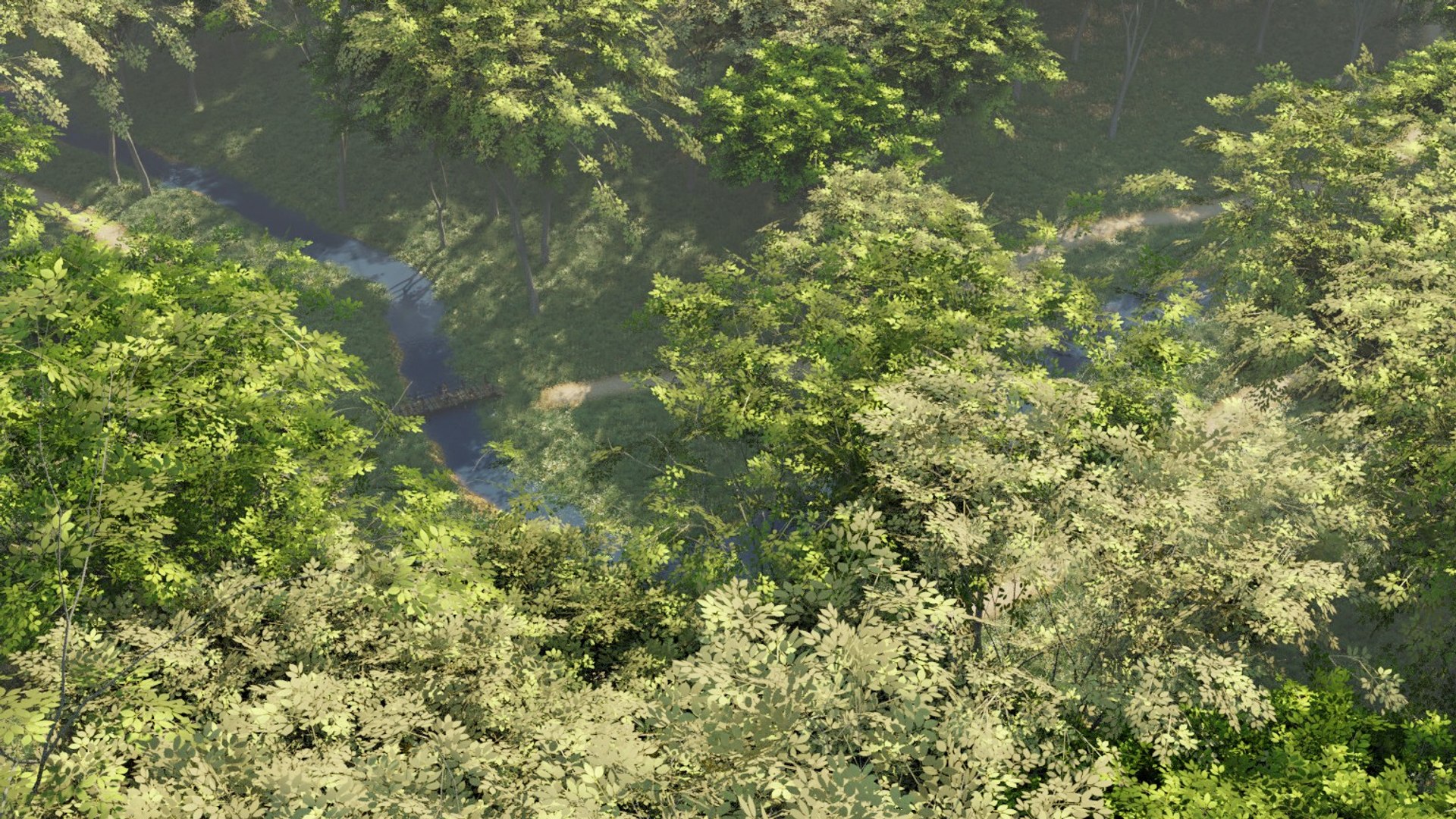 3D Model Winter Forest Blender - TurboSquid 1648844