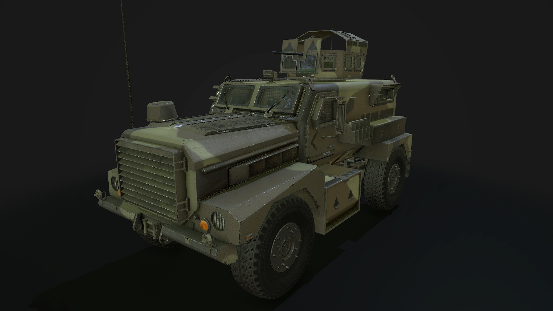 3D MRAP - Cougar Model - TurboSquid 2378828