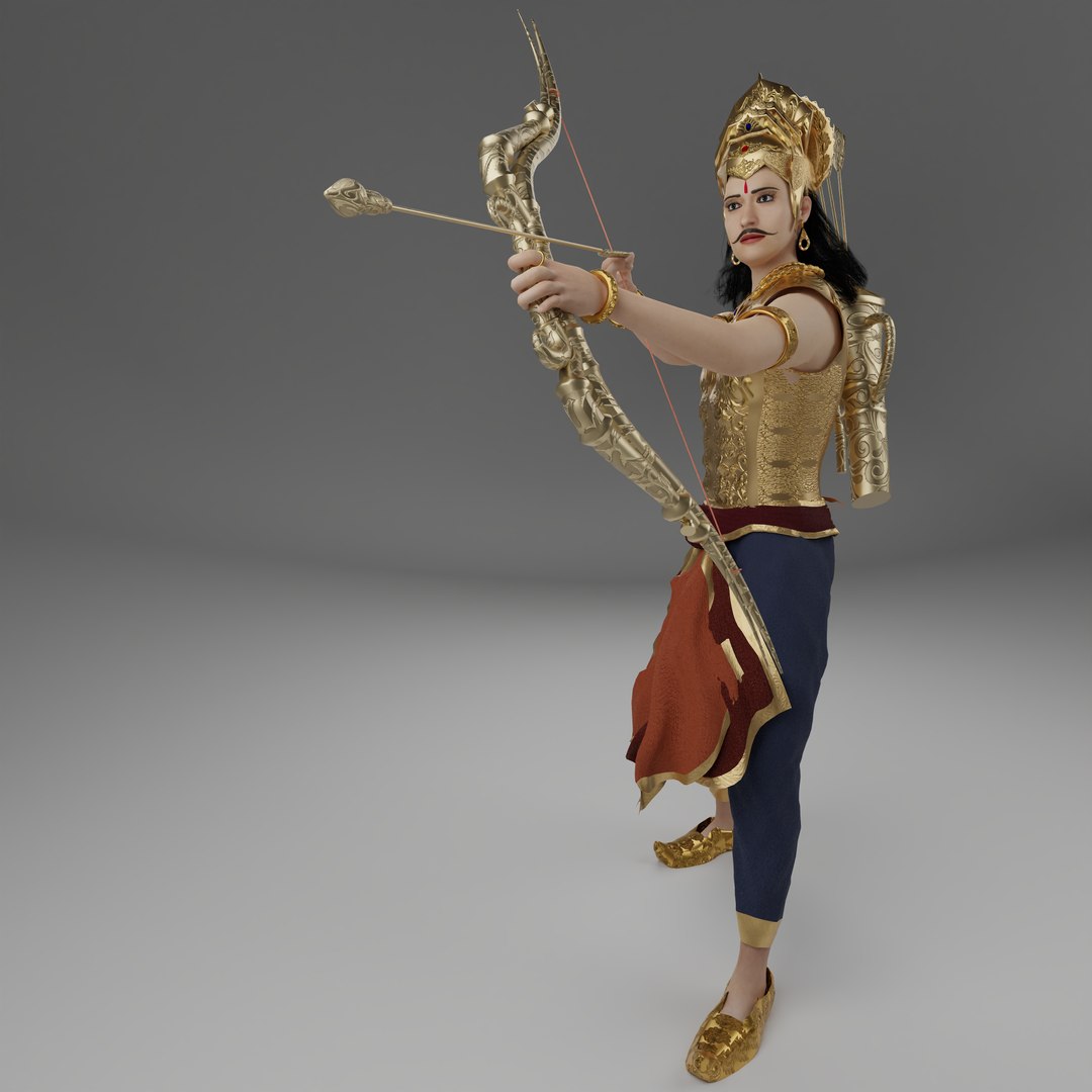 Arjun Mahabharata 3D - TurboSquid 1979762