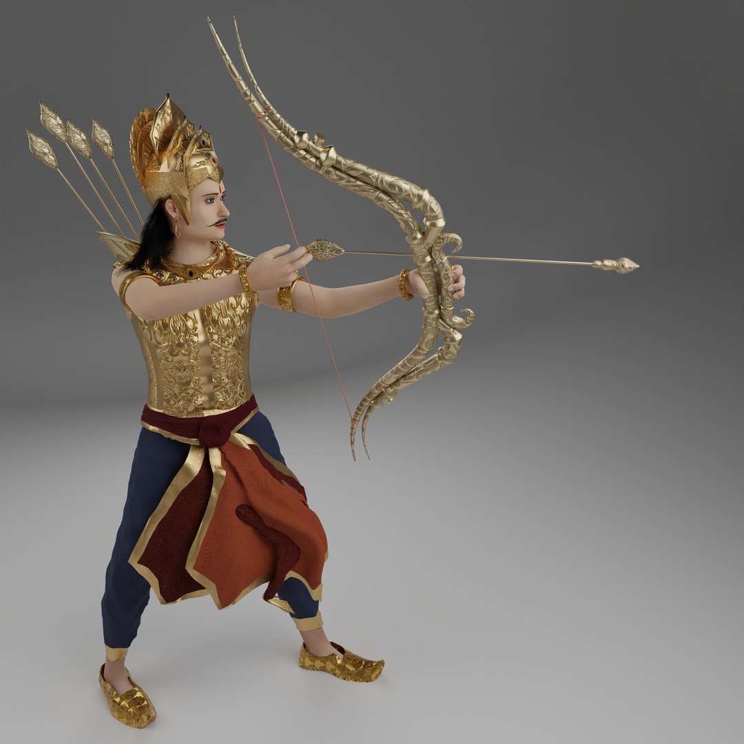 Arjun Mahabharata 3D - TurboSquid 1979762