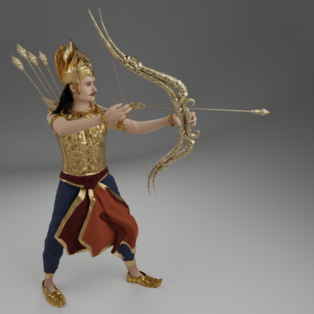 Arjun Mahabharata 3D - TurboSquid 1979762