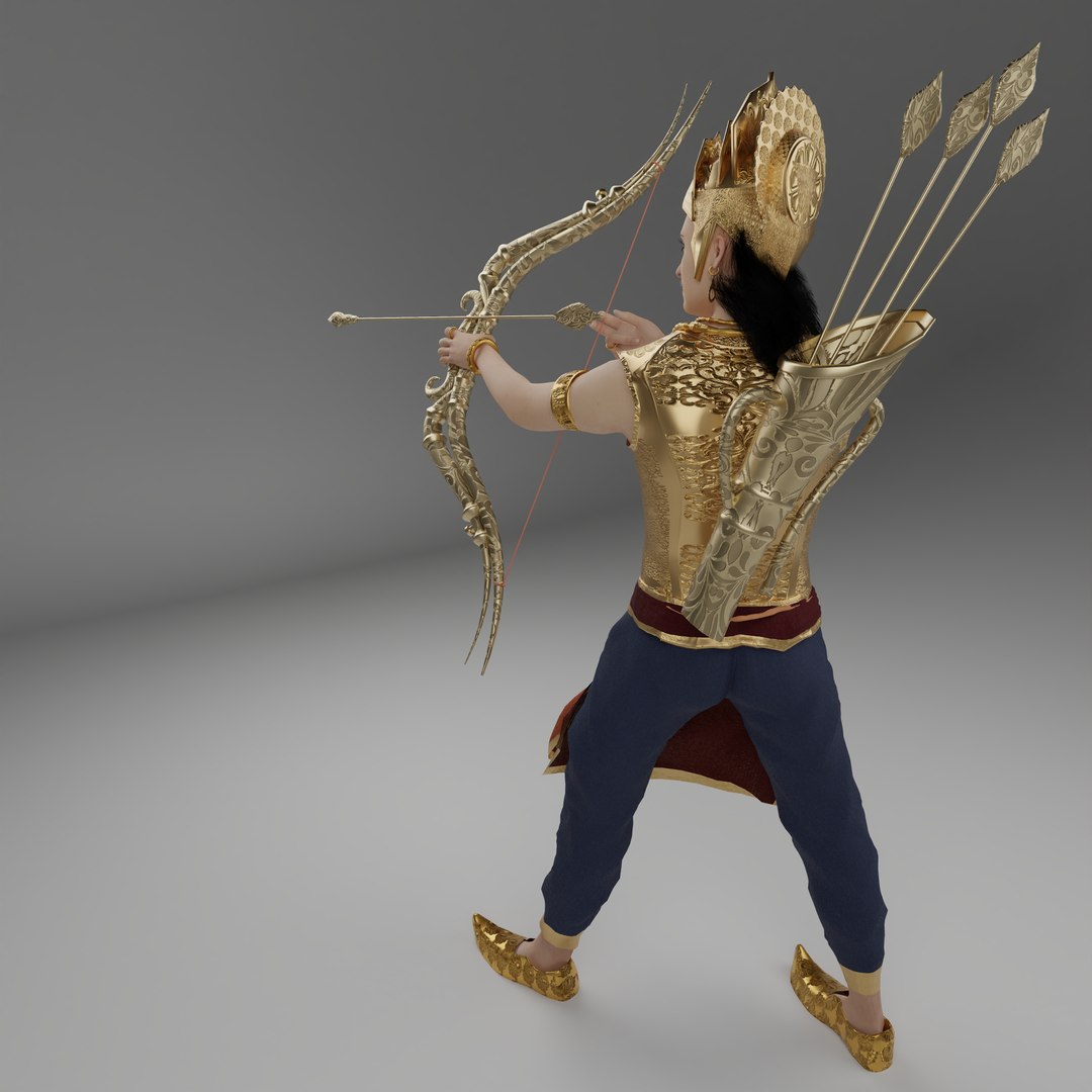Arjun Mahabharata 3D - TurboSquid 1979762