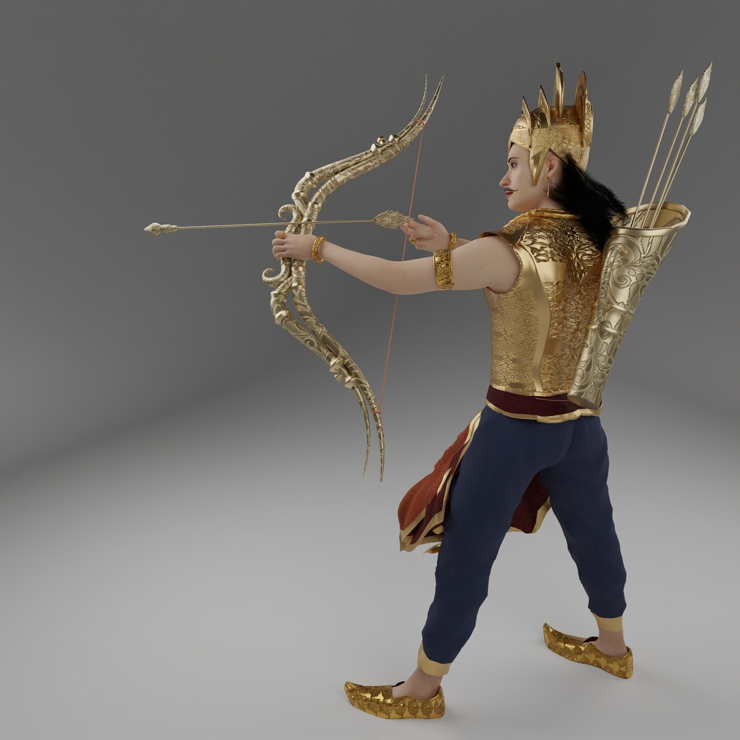 Arjun Mahabharata 3D - TurboSquid 1979762
