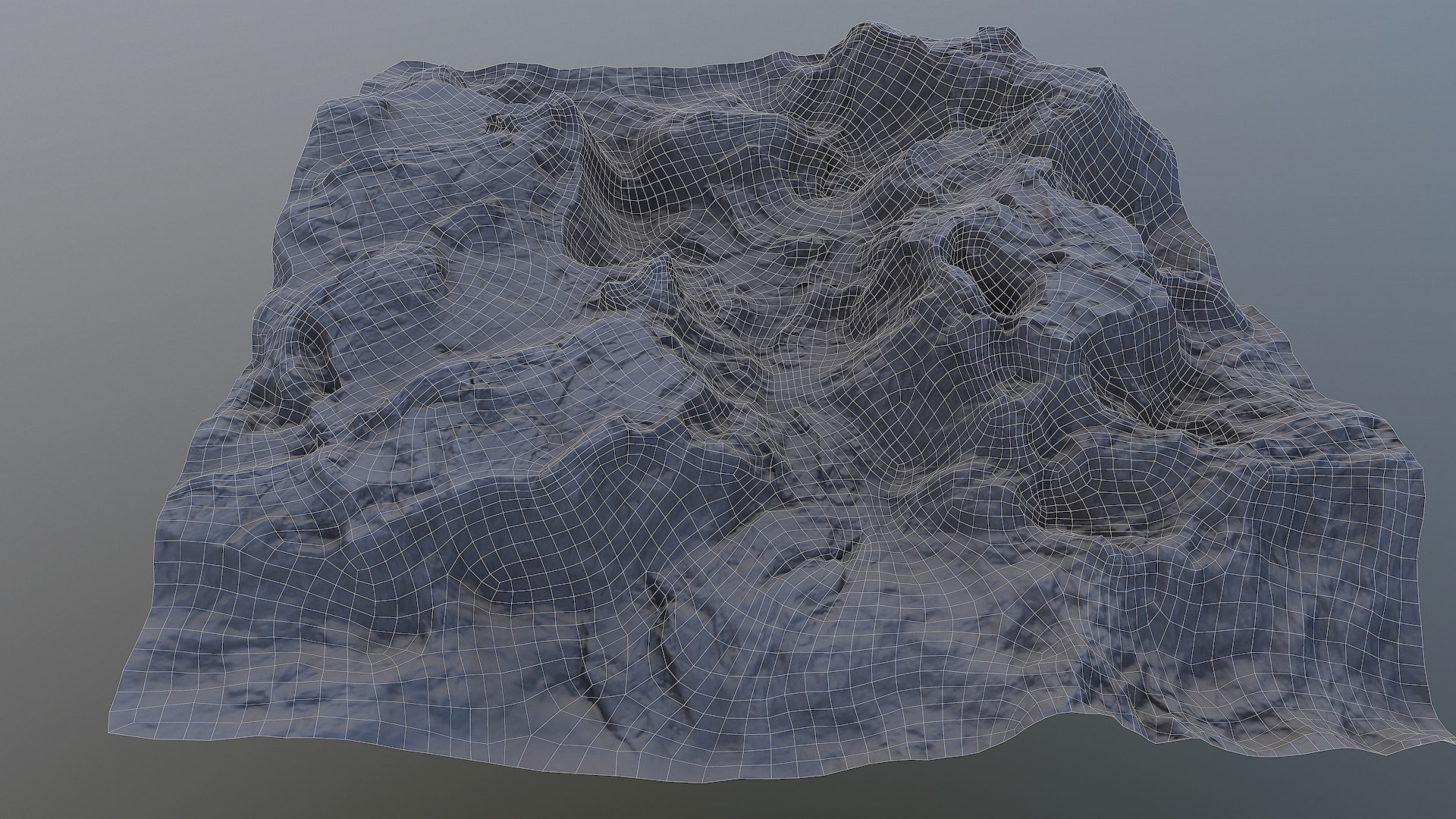 3D Model Canyon Snow - TurboSquid 1409276