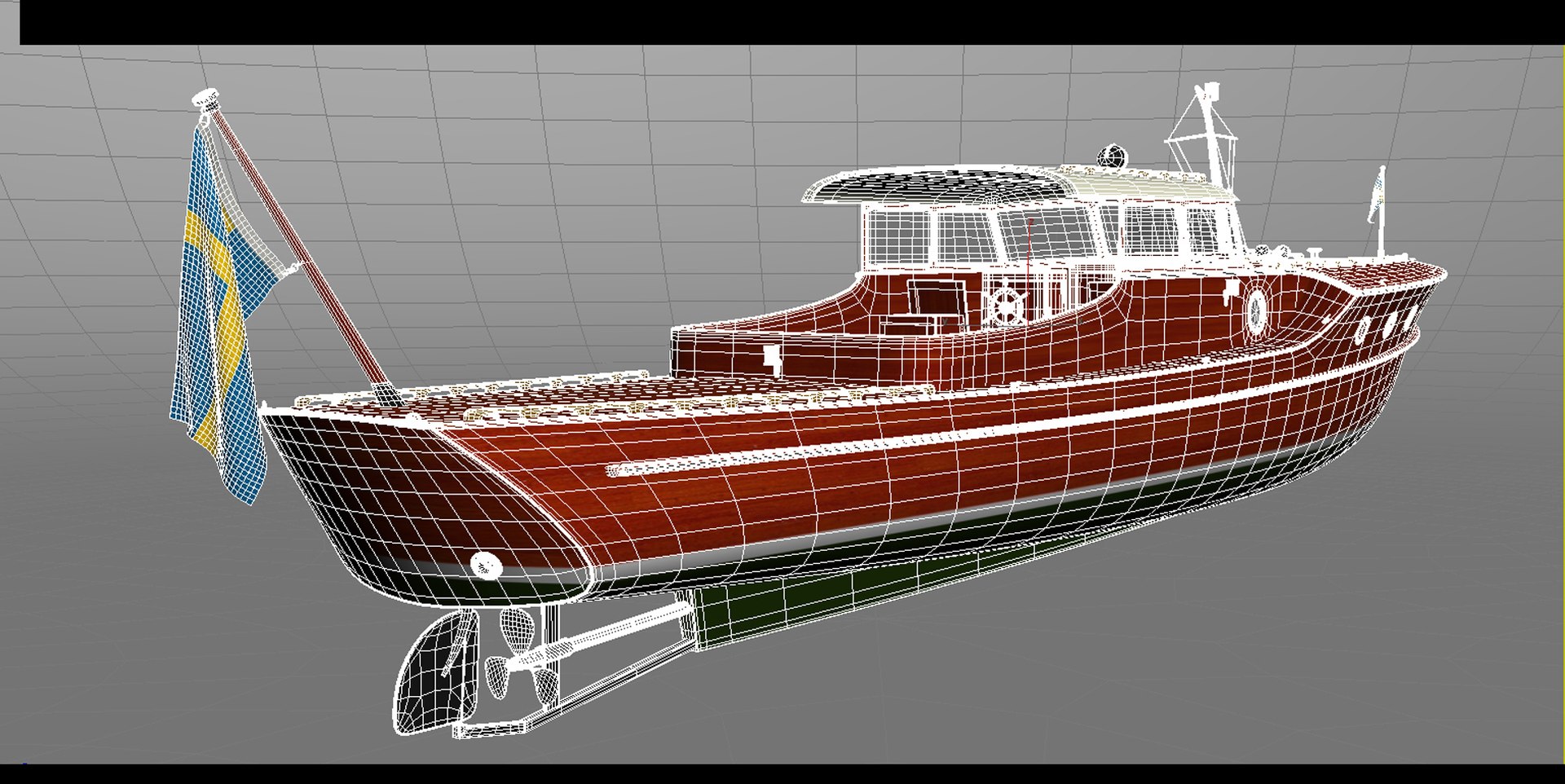 3D Model Pettersson Boat Classic - TurboSquid 1660978
