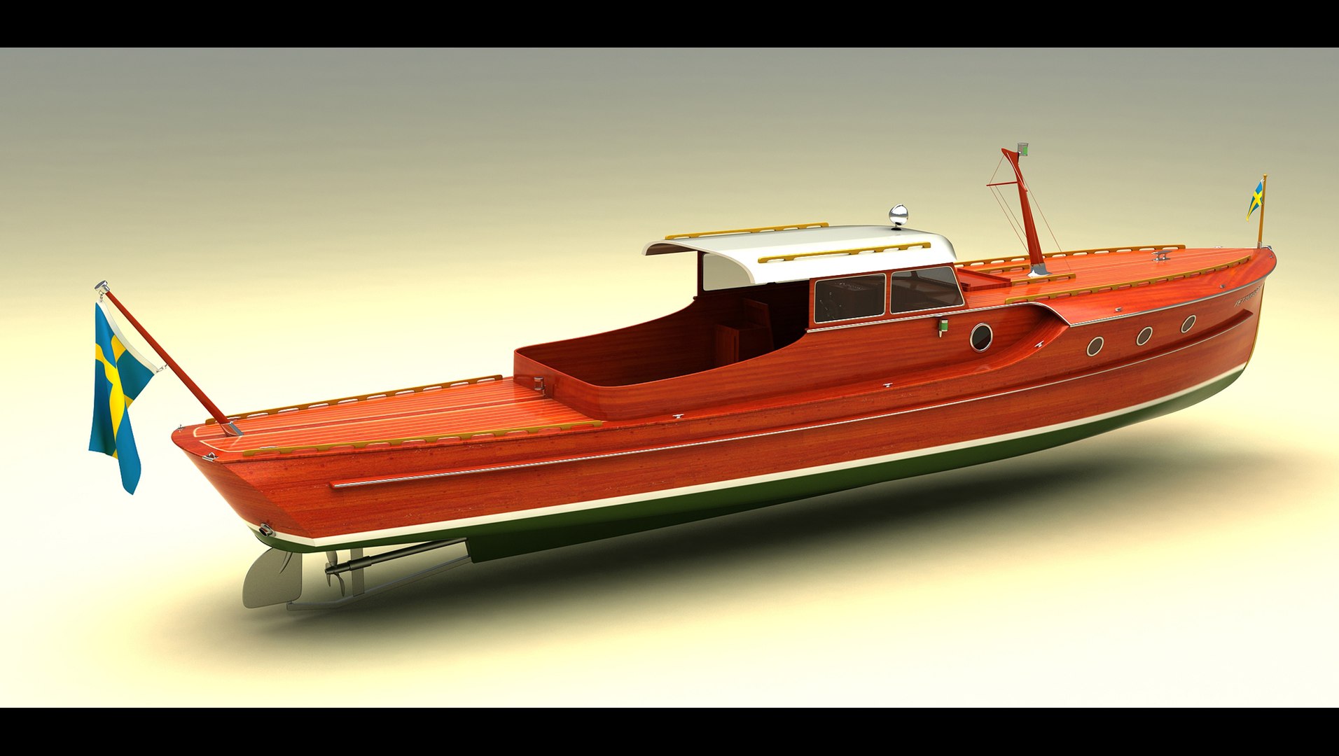 3D Model Pettersson Boat Classic - TurboSquid 1660978