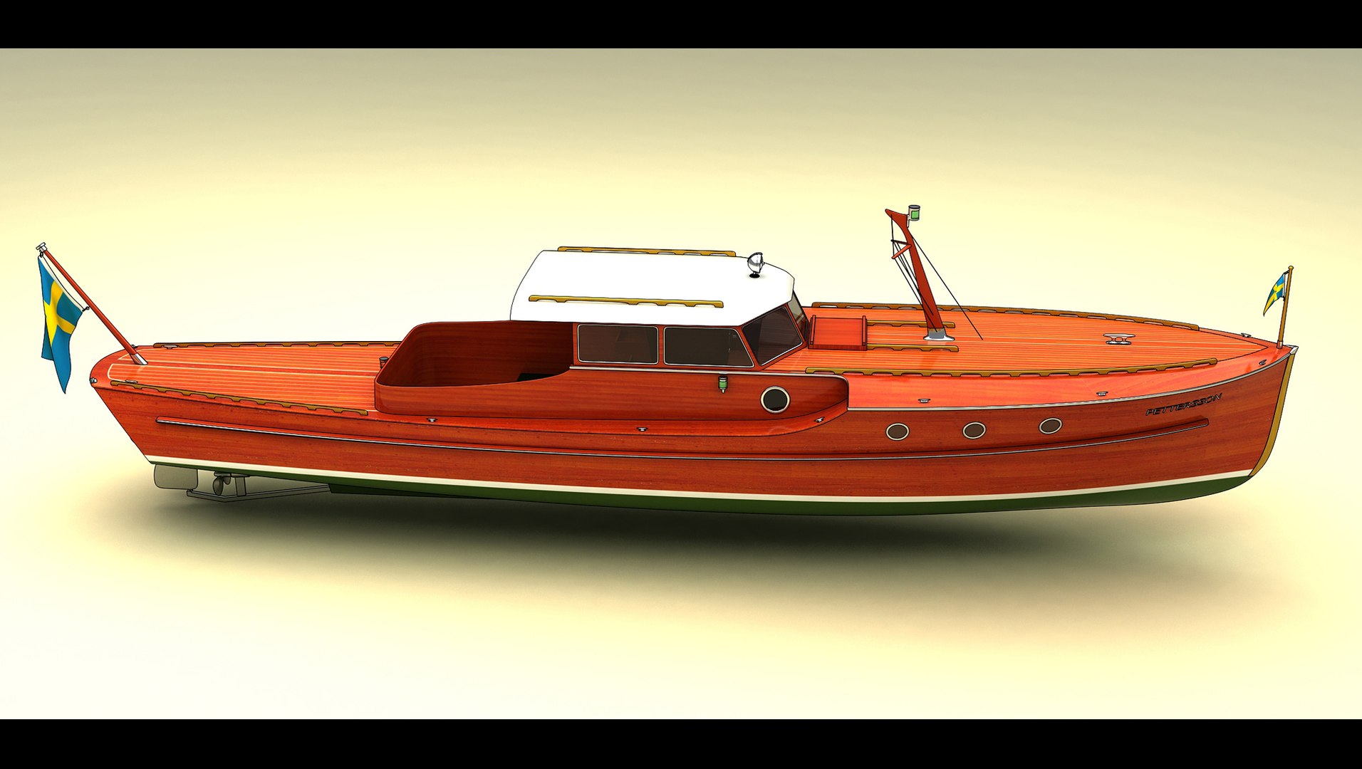 3D Model Pettersson Boat Classic - TurboSquid 1660978