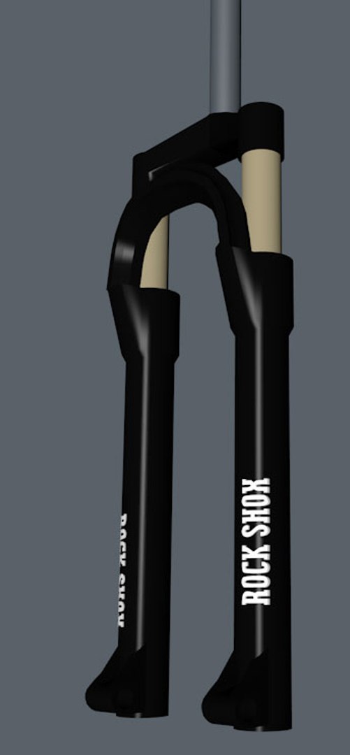 3d Rock Shox Fork Model