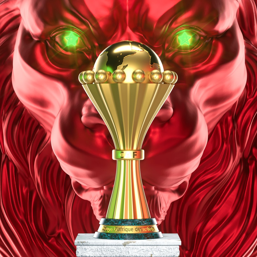 Lion Atlas Morocco Football National Team 3D Model - TurboSquid 2144930
