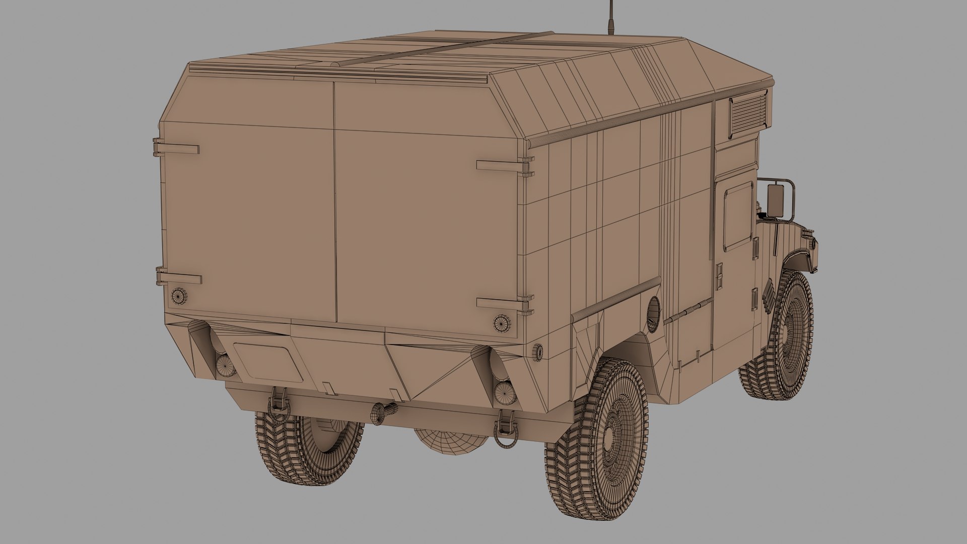 3D M997 Military Ambulance - TurboSquid 1596795
