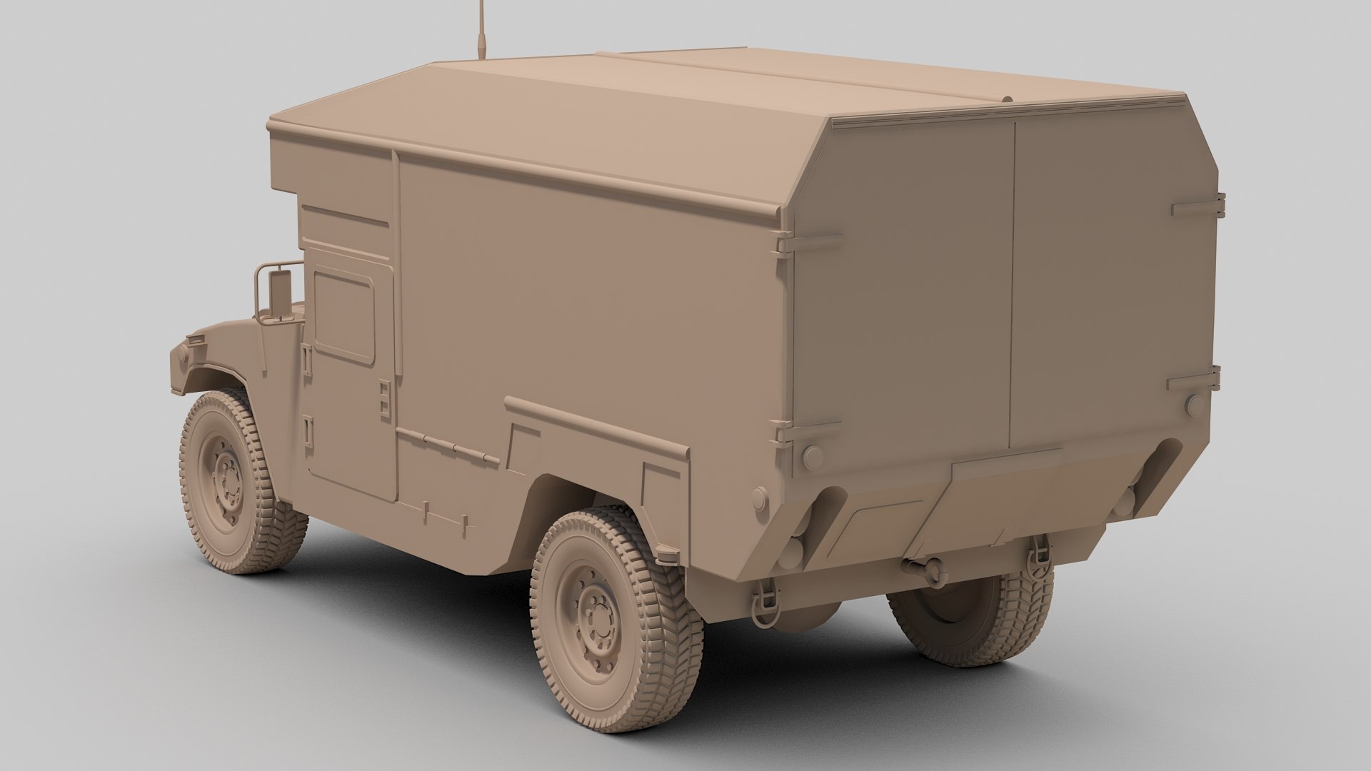 3D M997 Military Ambulance - TurboSquid 1596795