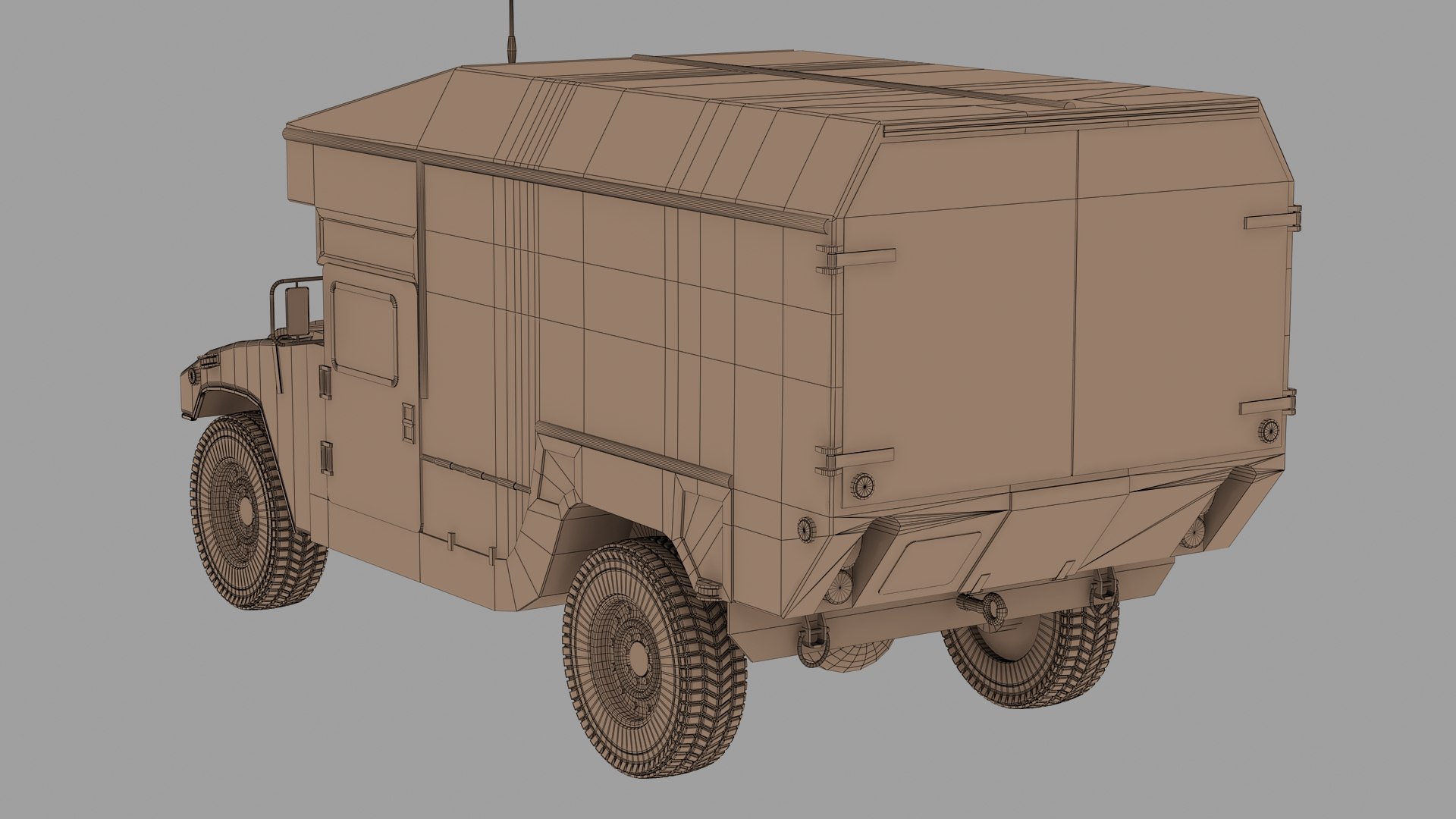 3D M997 Military Ambulance - TurboSquid 1596795