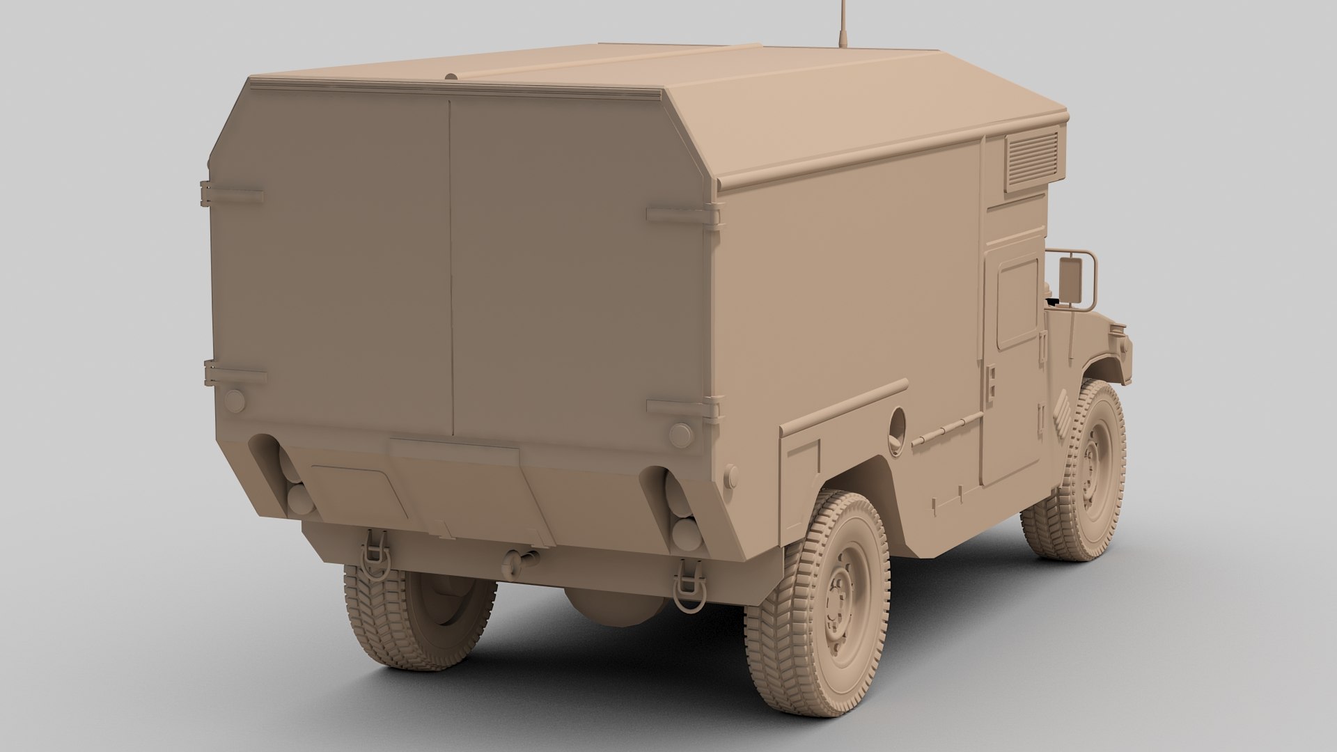 3D M997 Military Ambulance - TurboSquid 1596795