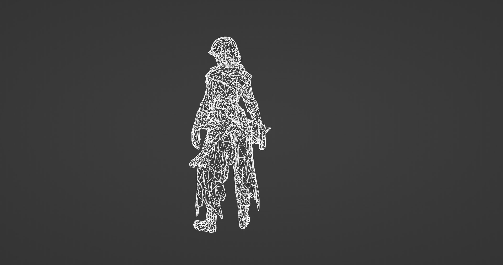 3D Fantasy Adventurer Female Character - 3D Model Model - TurboSquid ...