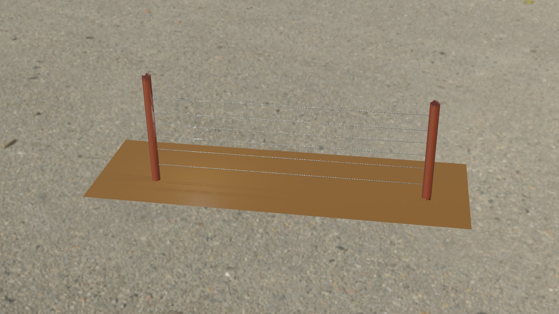 Barbed Wire 3D - TurboSquid 1993069