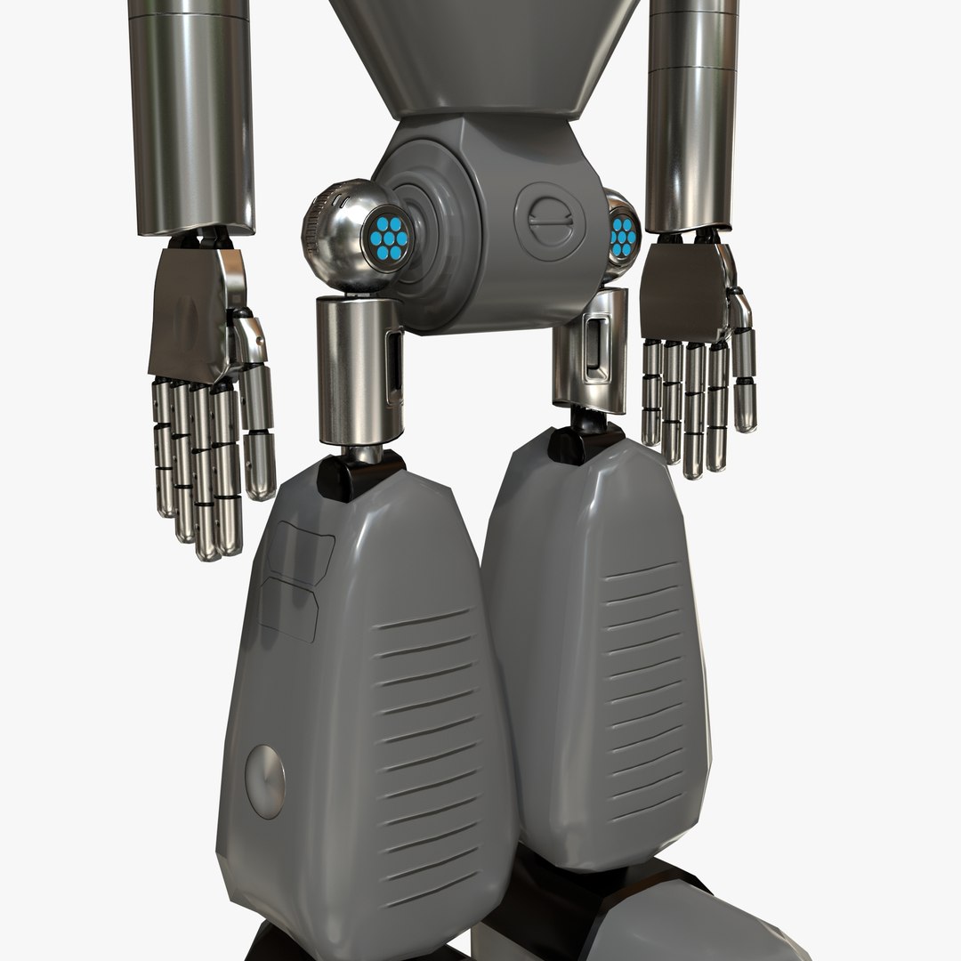 3D Low Poly Cute Robot - TurboSquid 1954510