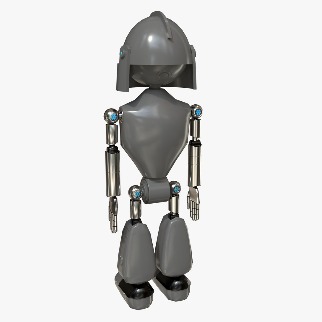 3D Low Poly Cute Robot - TurboSquid 1954510