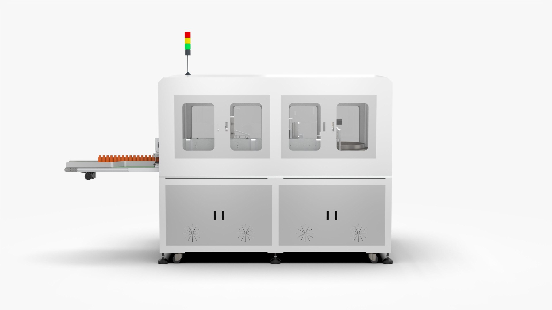 Automatic Perfume Bottle Cap Assembly Machine 3D Model - TurboSquid 2040830