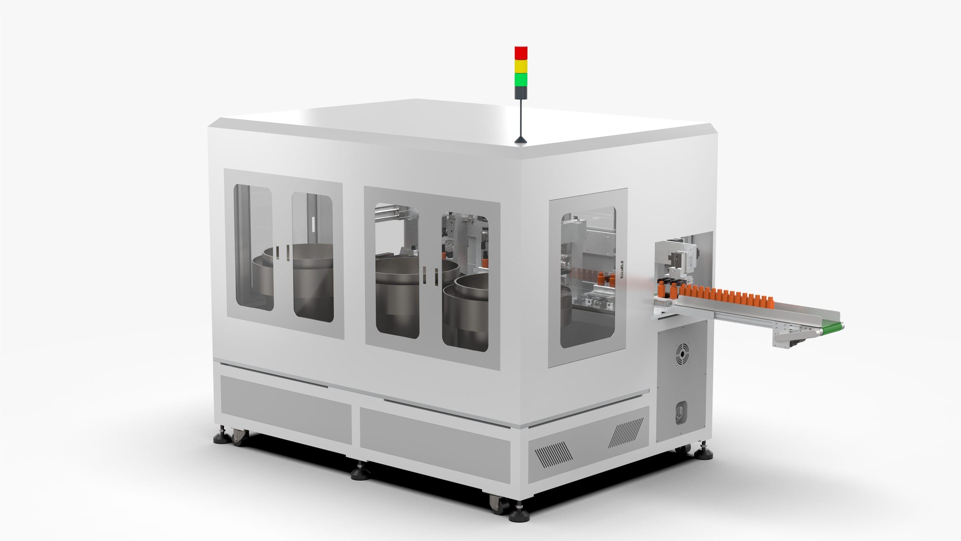 Automatic Perfume Bottle Cap Assembly Machine 3D Model - TurboSquid 2040830