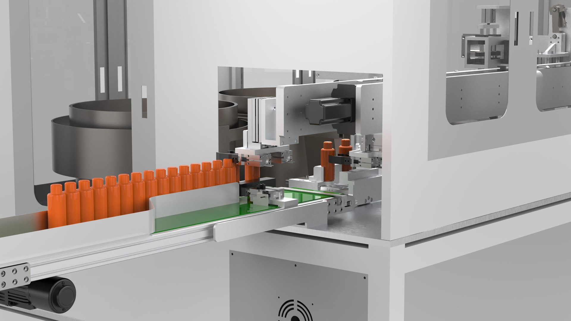 Automatic Perfume Bottle Cap Assembly Machine 3D Model - TurboSquid 2040830