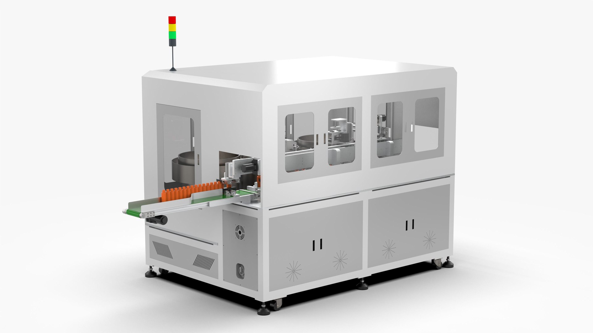 Automatic Perfume Bottle Cap Assembly Machine 3D Model - TurboSquid 2040830