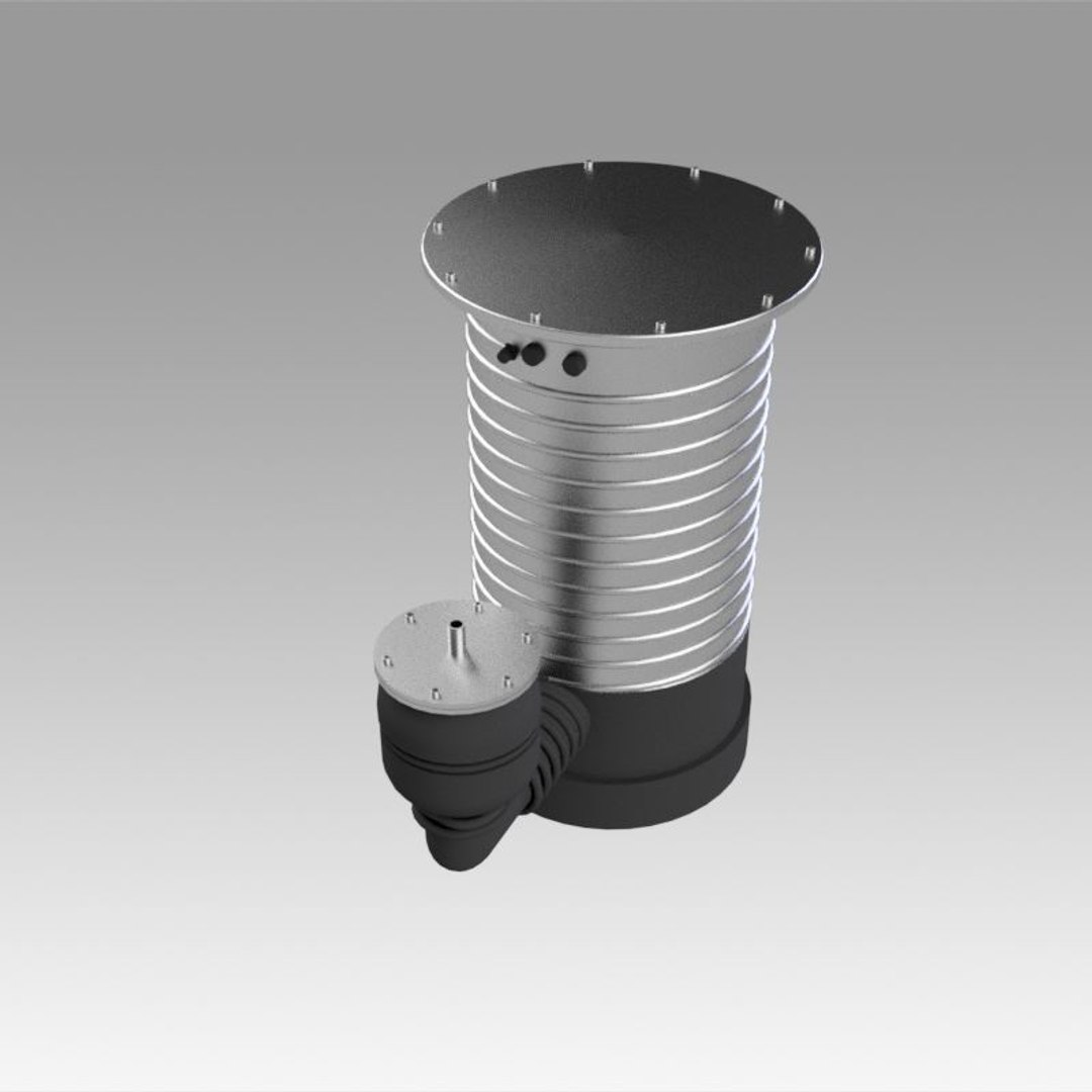 3D Model Diffusion Vacuum Pump - TurboSquid 1482838