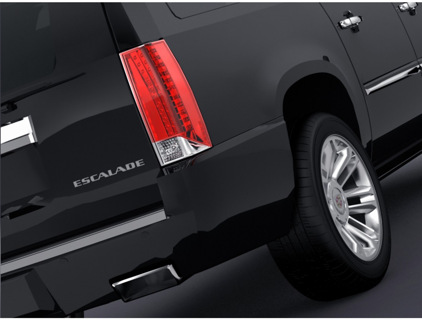 3d Cadillac Escalade Esv