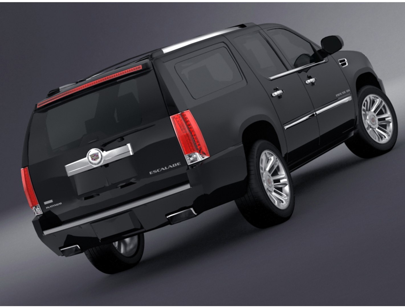 3d Cadillac Escalade Esv