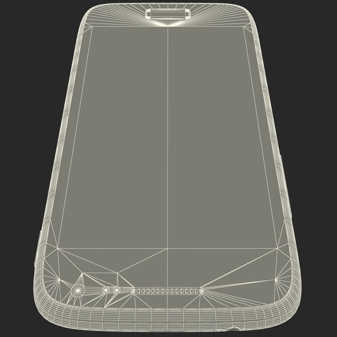 samsung galaxy ace 2 3d model