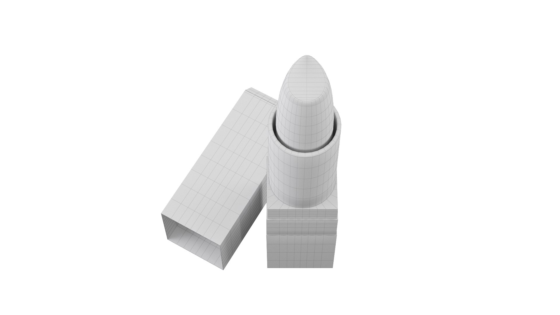 3D lipstick lips - TurboSquid 1680281