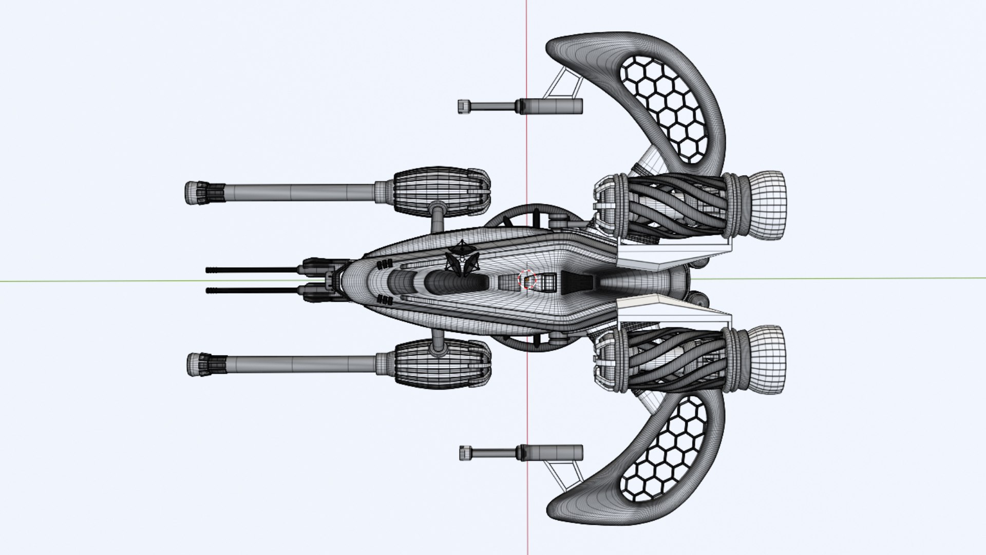 3D model Spaceship 001 - TurboSquid 2153245
