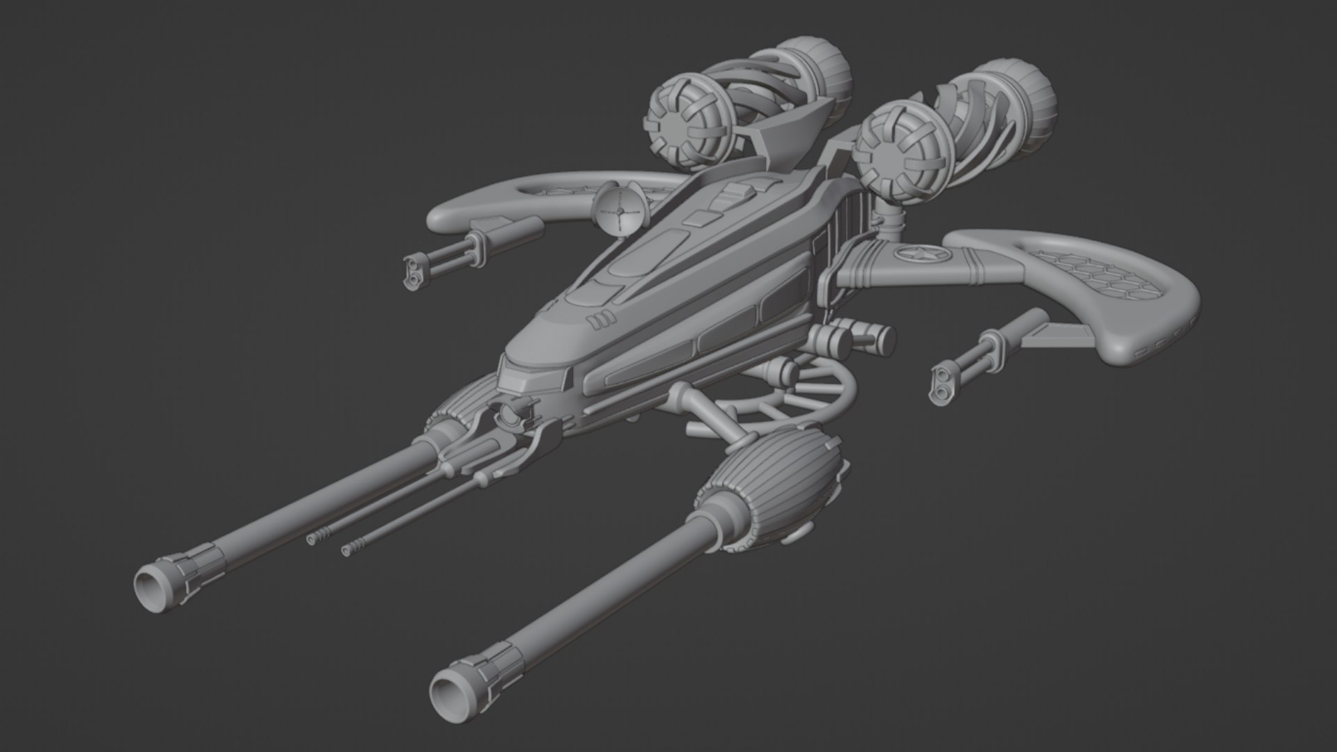 3D model Spaceship 001 - TurboSquid 2153245