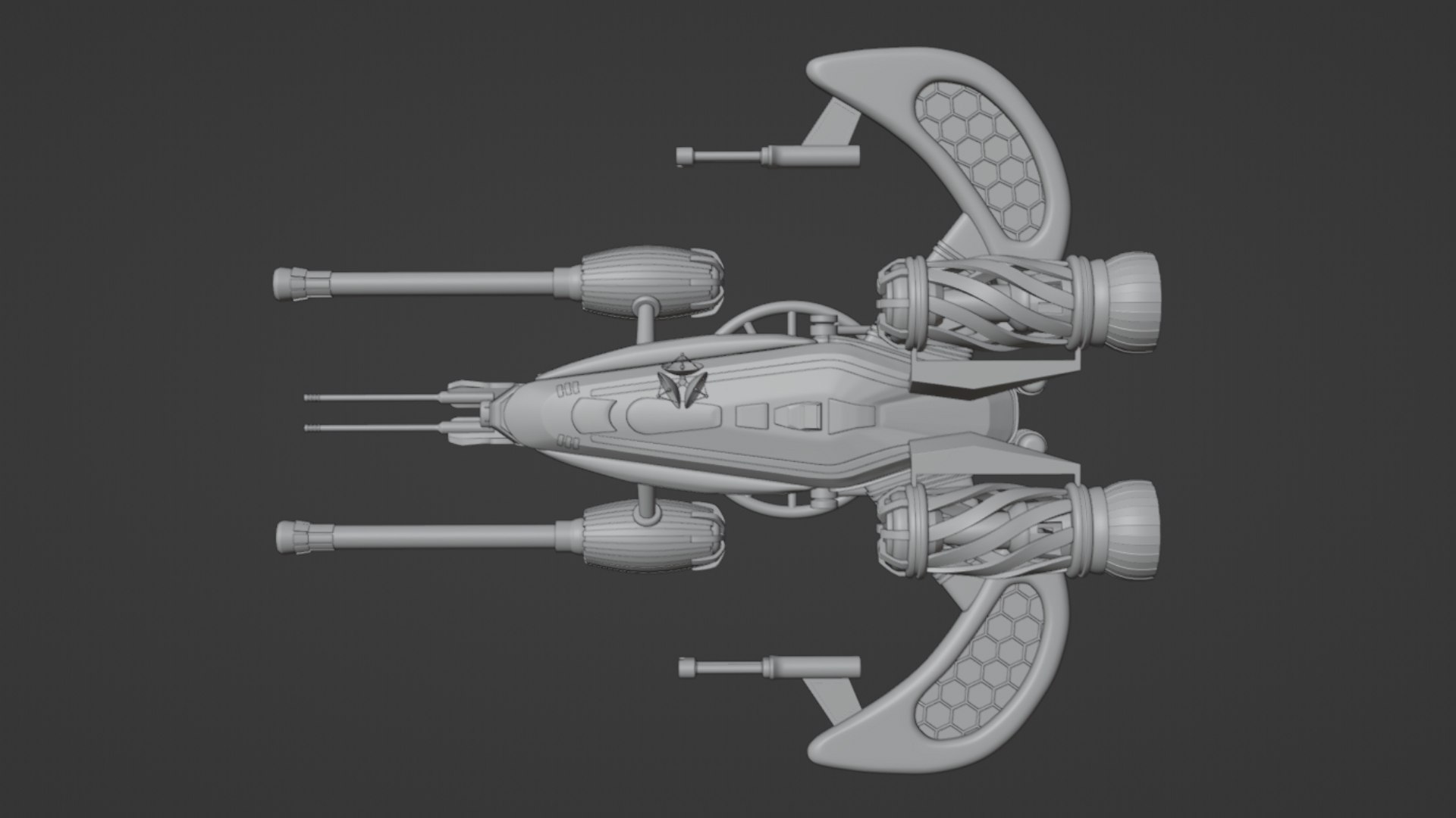 3D model Spaceship 001 - TurboSquid 2153245