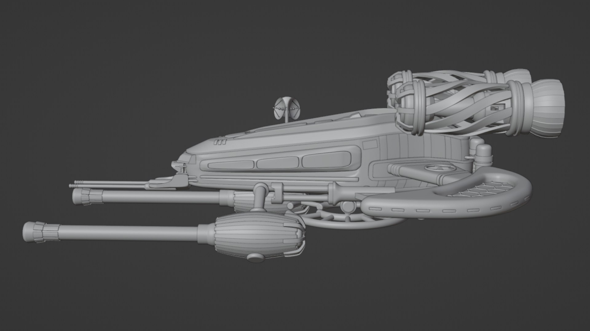 3D model Spaceship 001 - TurboSquid 2153245