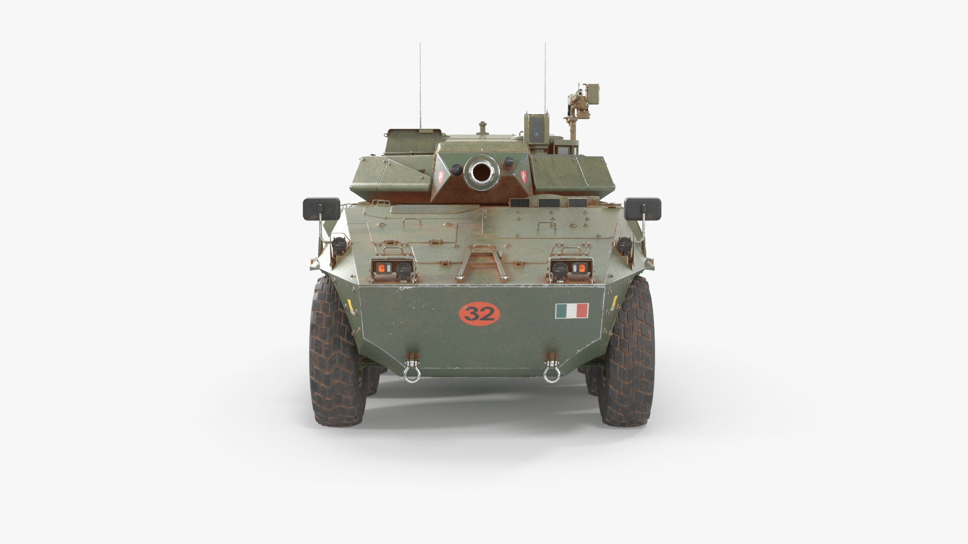 3D Wheeled Tank Centauro Model - TurboSquid 1966851