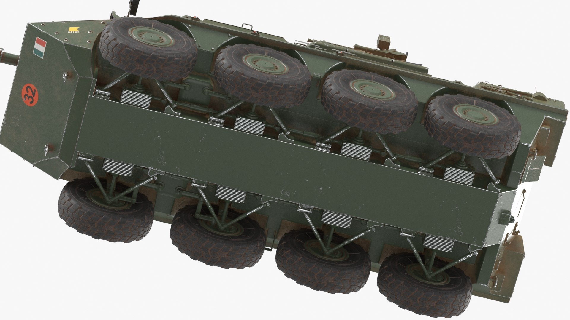 3D Wheeled Tank Centauro Model - TurboSquid 1966851