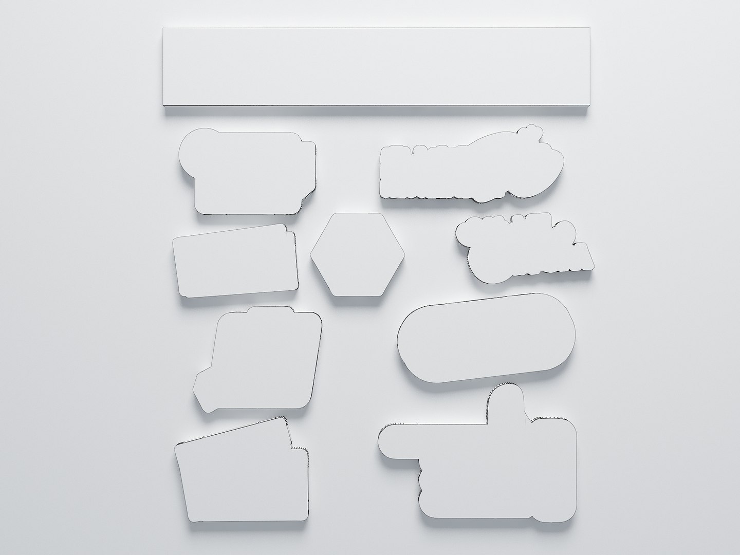 Activity Hand Raising Card Book Market Display 3D - TurboSquid 2238338