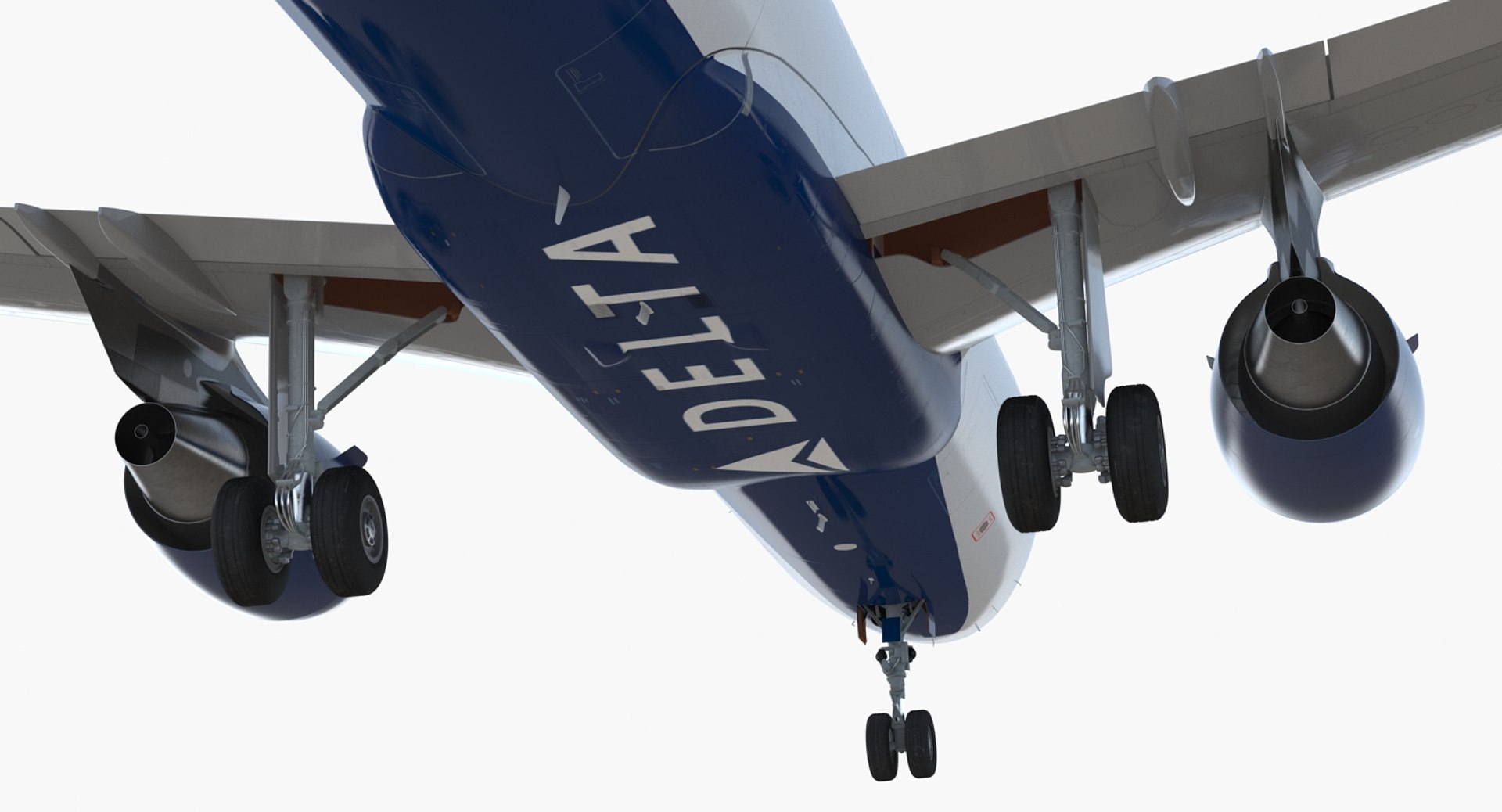 Airbus a320 delta air lines model - TurboSquid 1287010