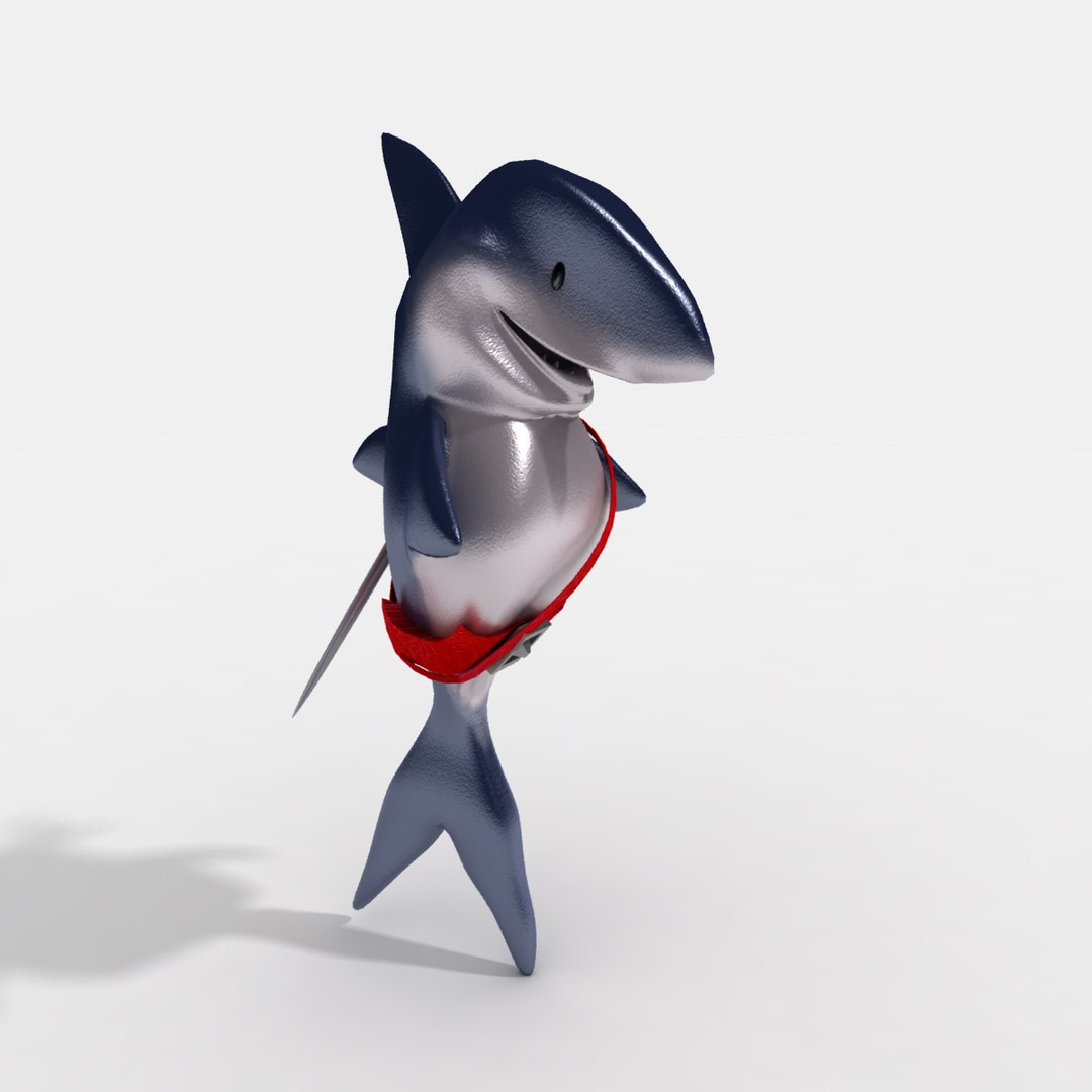 animation sharks 3d ma