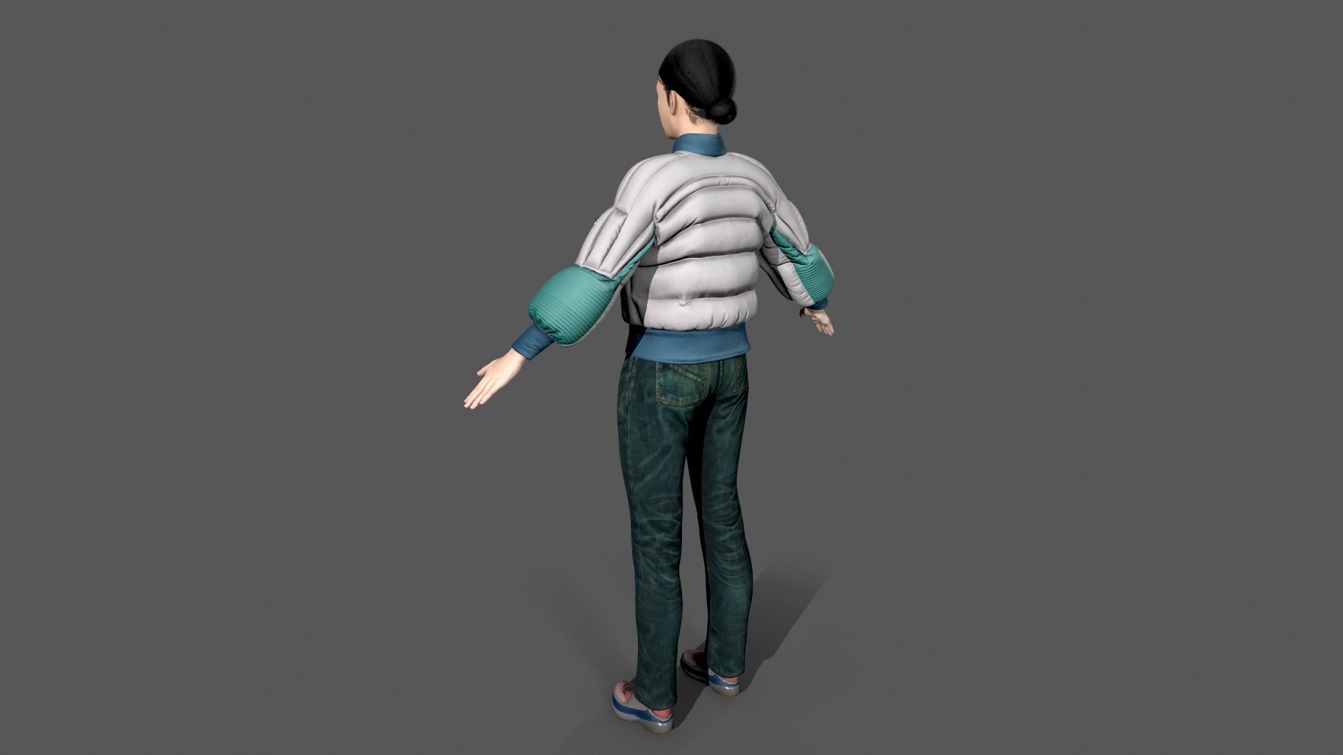 Woman Character 3d Model Turbosquid 2218847