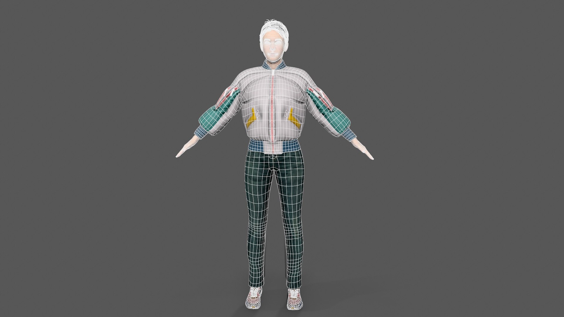 Woman Character 3d Model Turbosquid 2218847